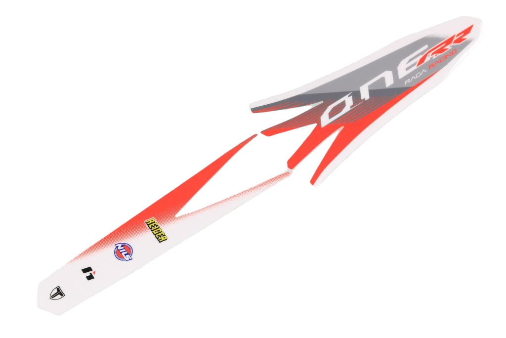 TRS ONE RR FRONT MUDGUARD STICKERS 2024