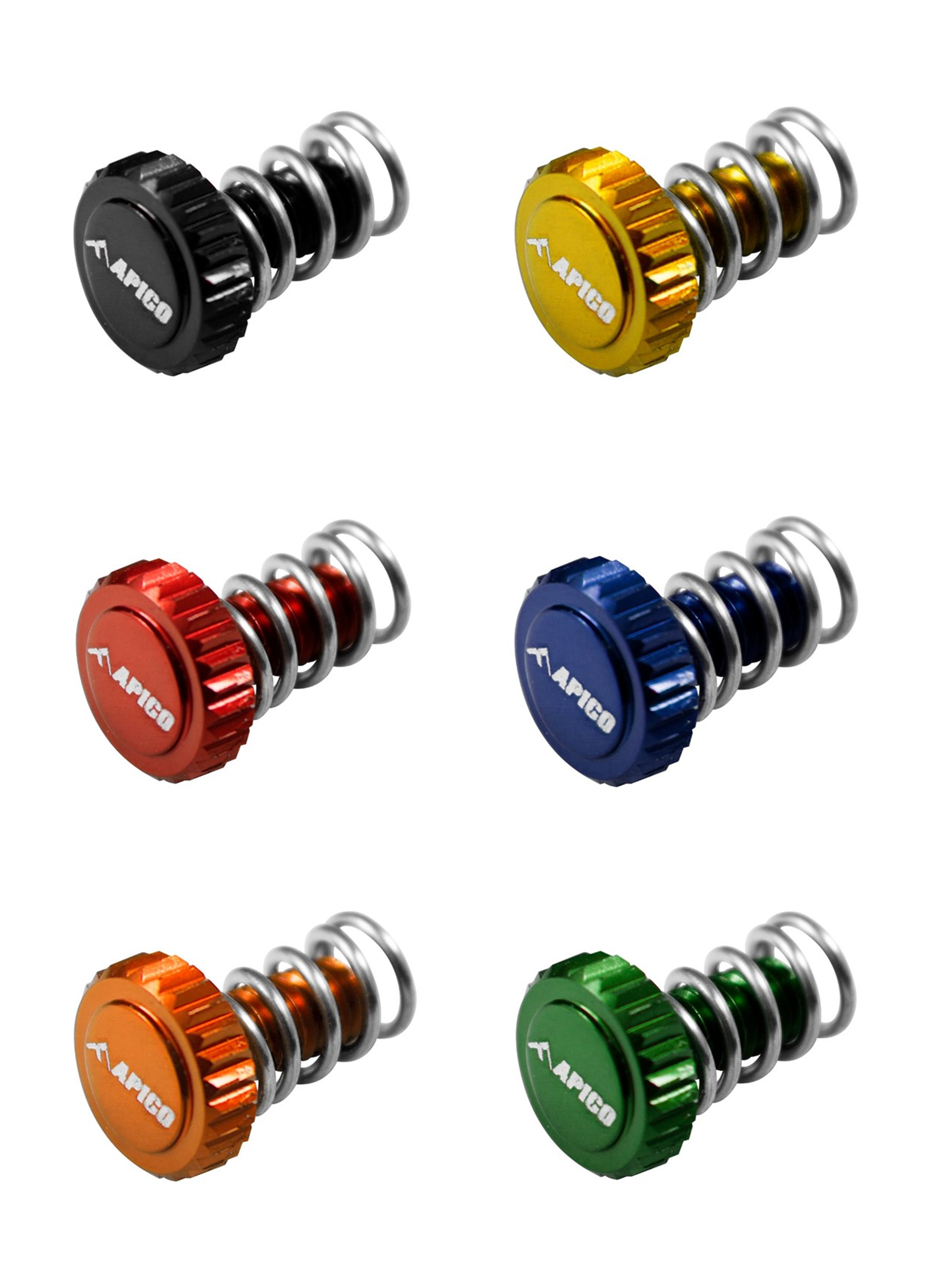 APICO CLUTCH LEVER MASTER CYLINDER ADJUSTER (6 COLOURS)