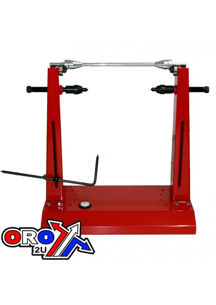HEAVY DUTY MOTORCYCLE WHEEL BUILDING / TRUING STAND